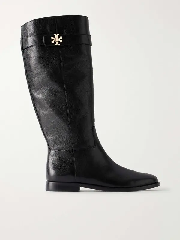 Tory Burch Fellini Leather Knee High Boots