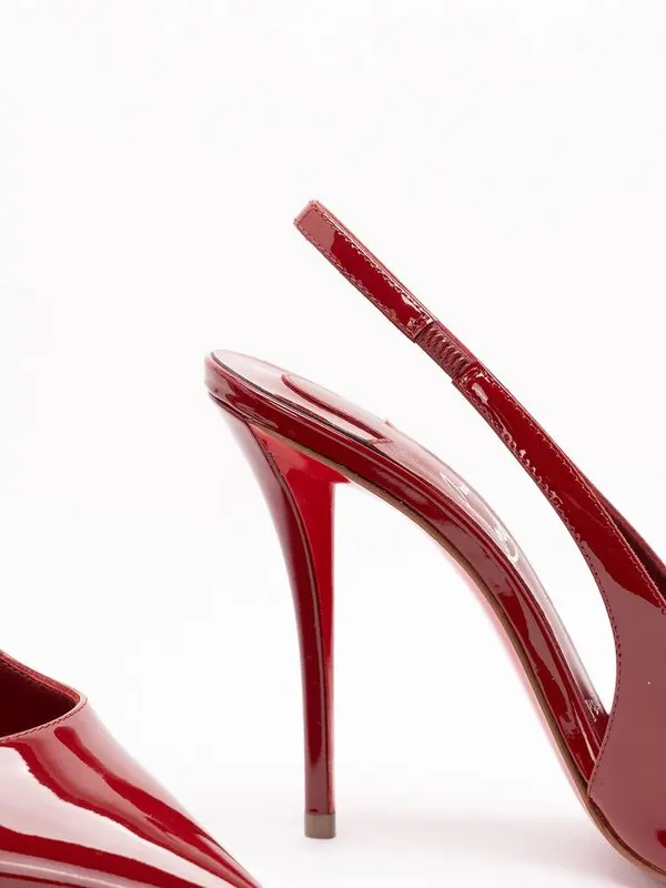 CHRISTIAN LOUBOUTIN Miss Z 100 Slingback Heels - Multicolor