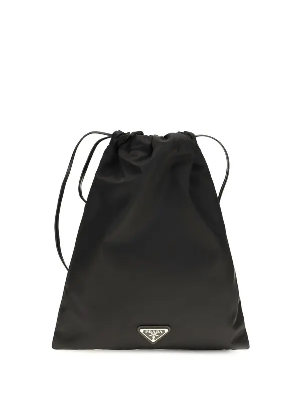 Prada Wish Re-nylon Clutch - Black