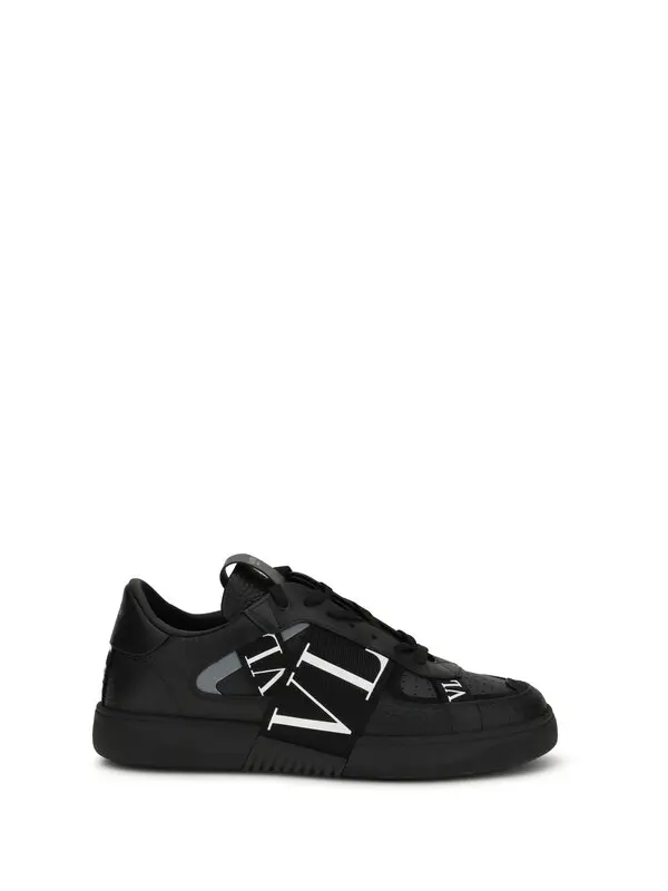 Valentino Garavani Low-top Sneakers With Vltn Logo Bands