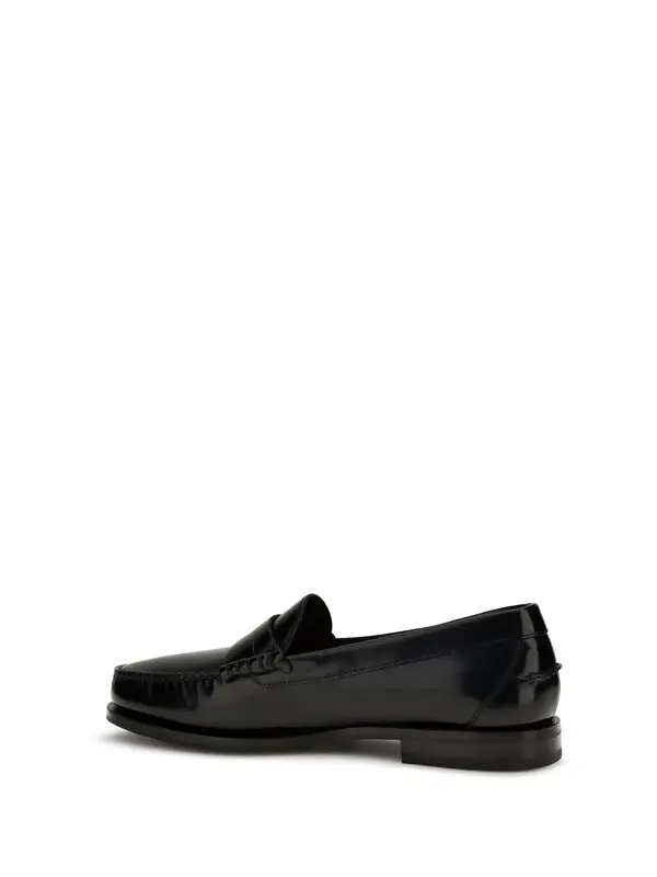 Santoni College A Novembre Patent Leather Loafers