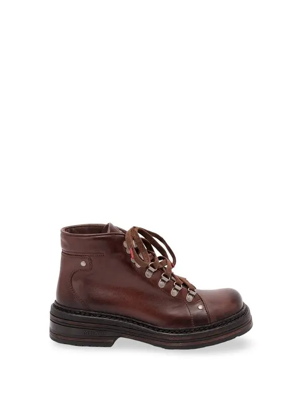 Miu Miu Leather Bootie