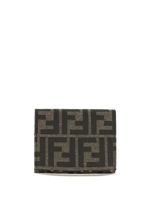 Fendi Ff Jacquard Card Holder