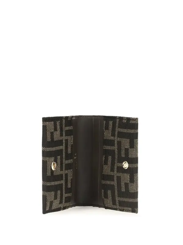 Fendi Ff Jacquard Card Holder