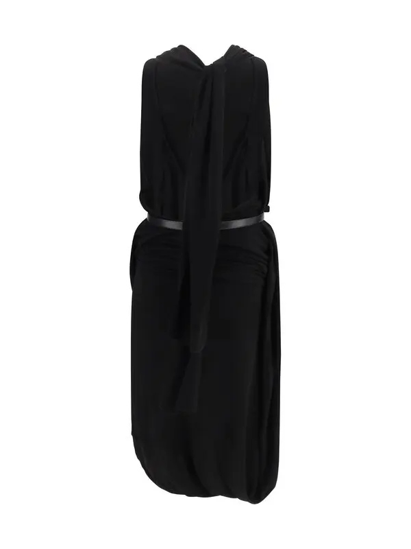 Loewe Draped Viscose Dress