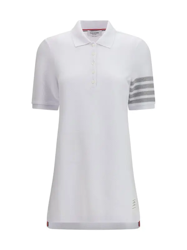 Thom Browne Piqué Polo Dress