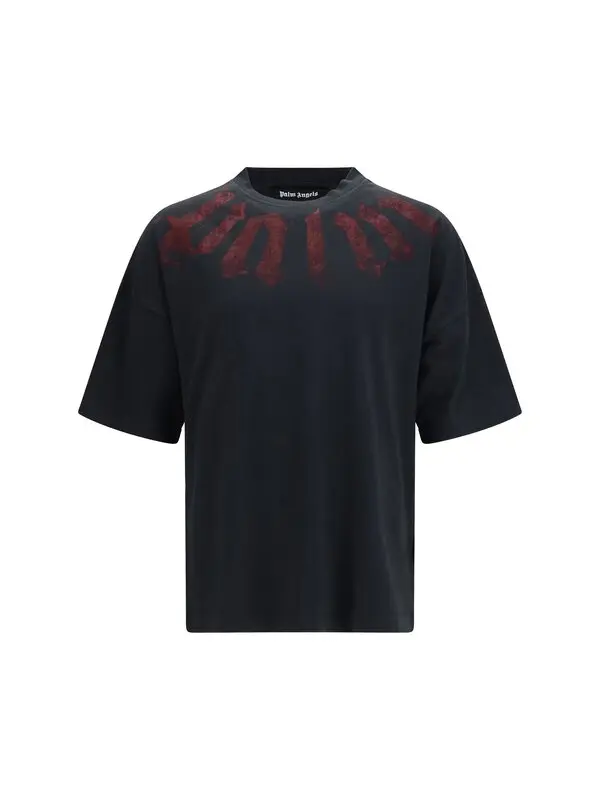 Palm Angels Big Neck Logo T-shirt