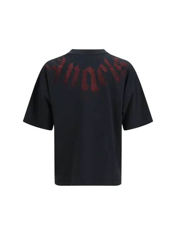 Palm Angels Big Neck Logo T-shirt
