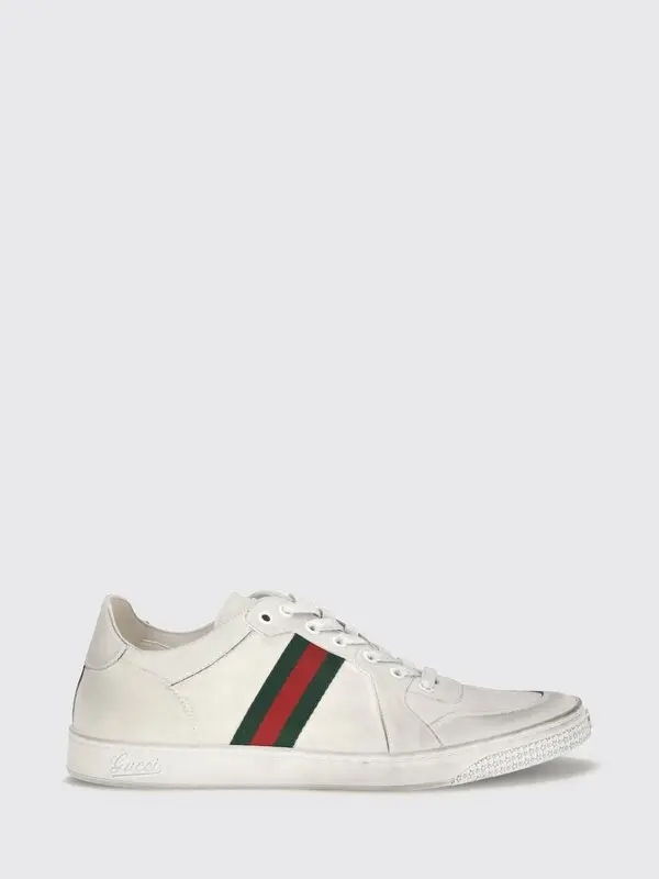 Gucci Leather Sneakers