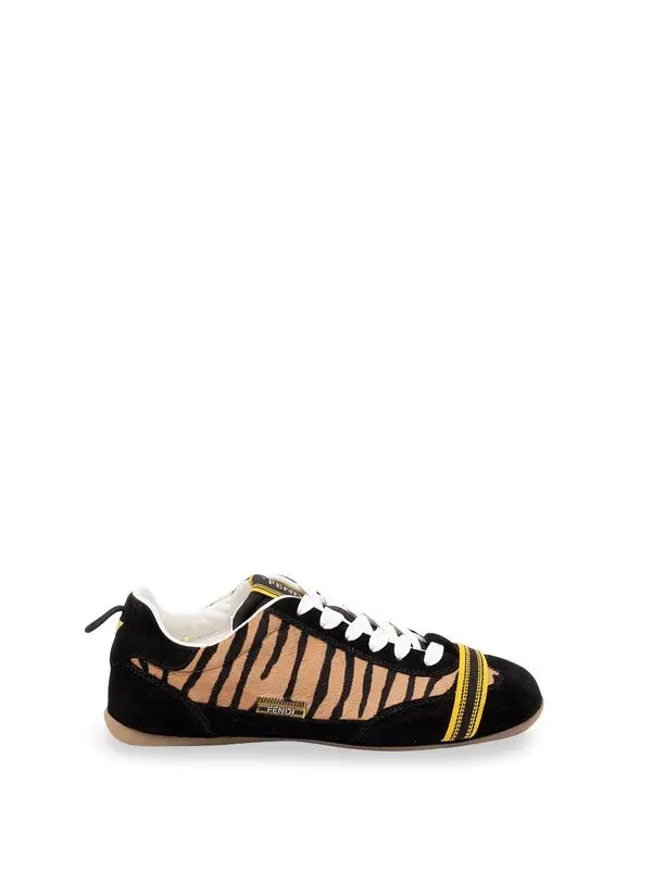 Fendi Tiger Print Sneakers