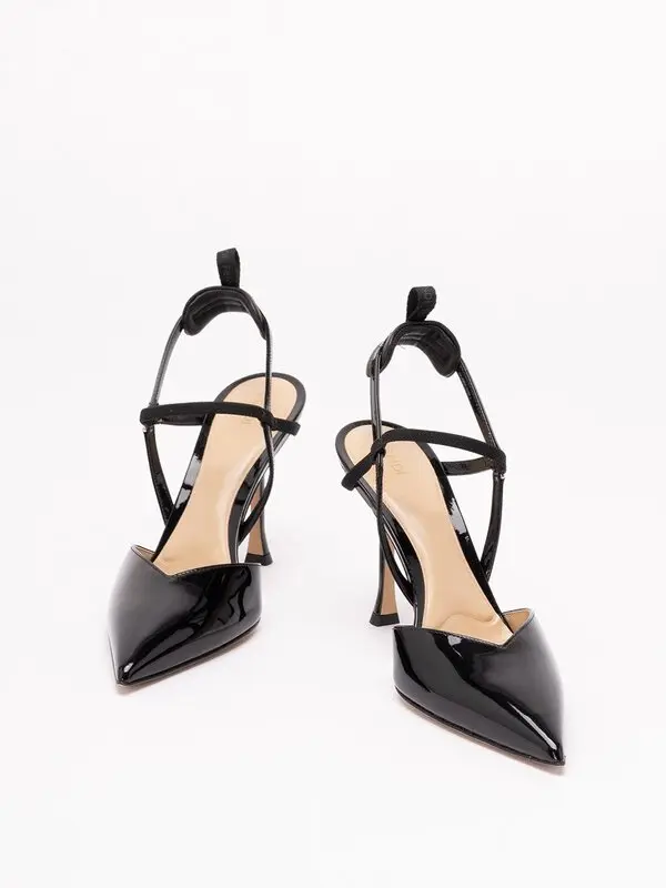 Fendi Colibri Lite Slingback High Heel Pumps - Multicolor