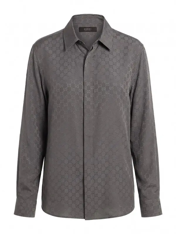 Gucci Gg Jacquard Shirt