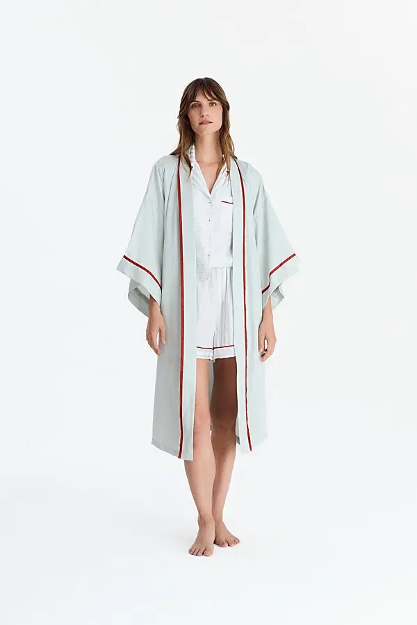 Free People Sunday Citizen Mare Silky Lyocell Kimono
