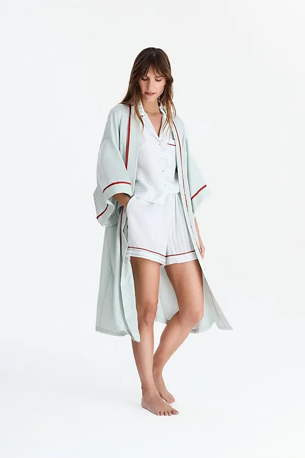 Free People Sunday Citizen Mare Silky Lyocell Kimono