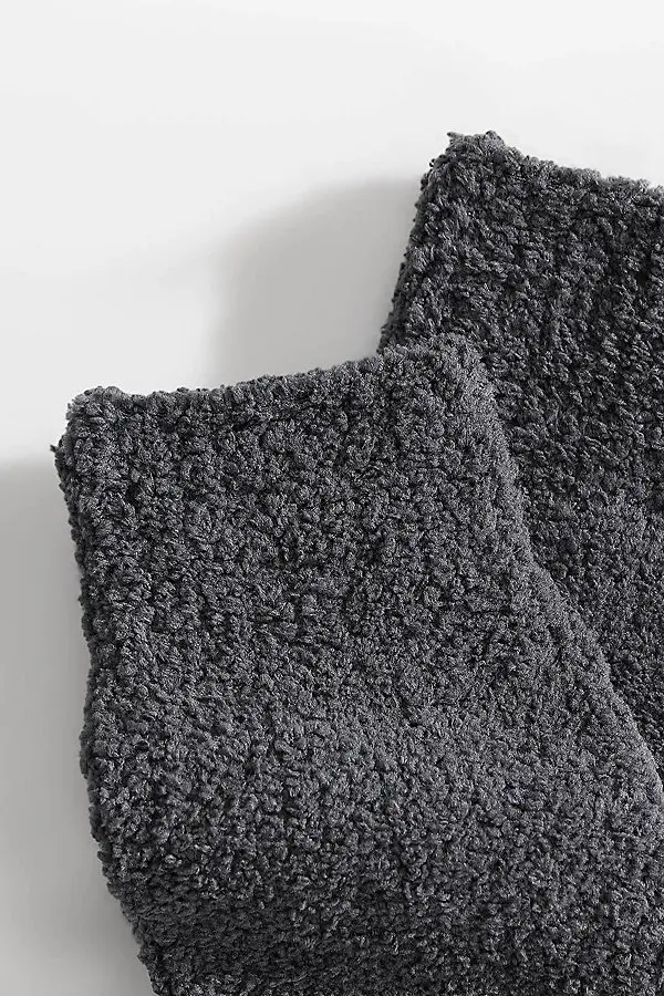 Free People Sunday Citizen Snug Socks - Coal