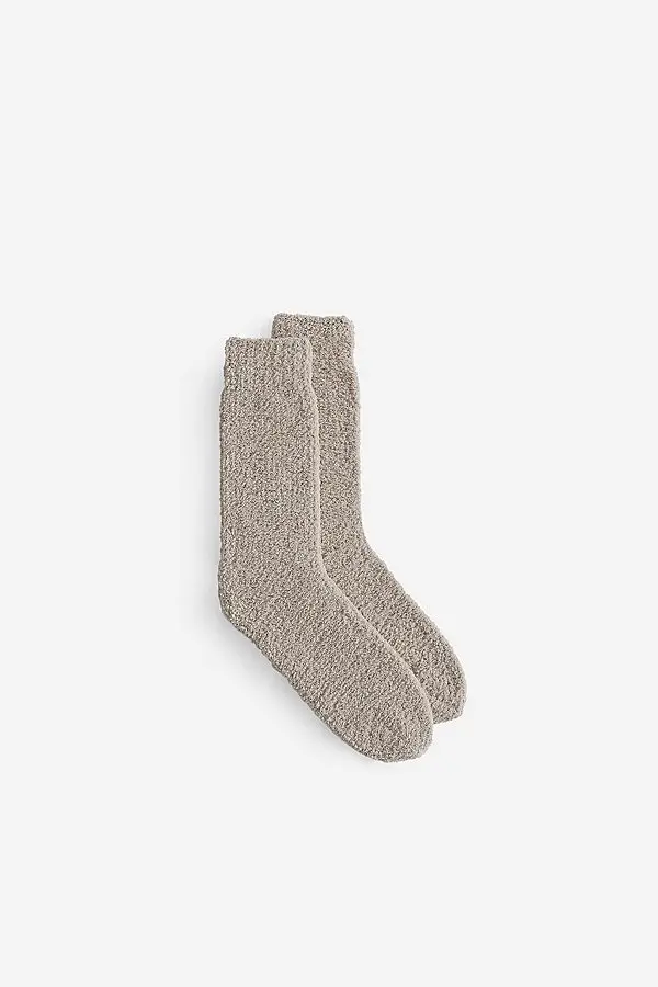 Free People Sunday Citizen Snug Socks - Taupe
