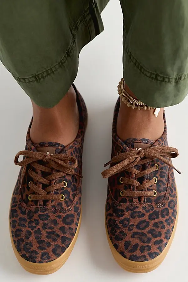 KEDS For Fp Champion Luxe Suede Lace-up Sneakers - Dark Brown