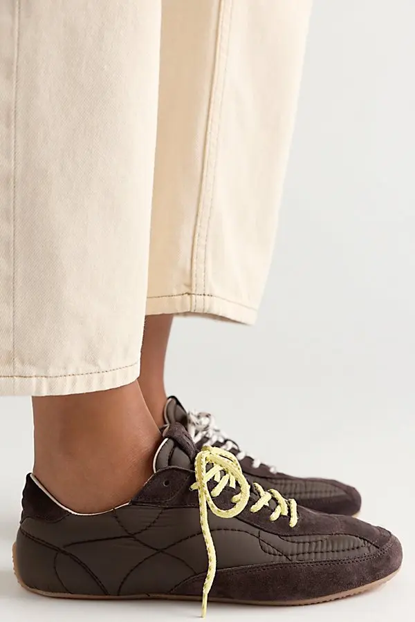 ALOHAS Tb.25 Sneakers With Nylon And Suede Details - Brown
