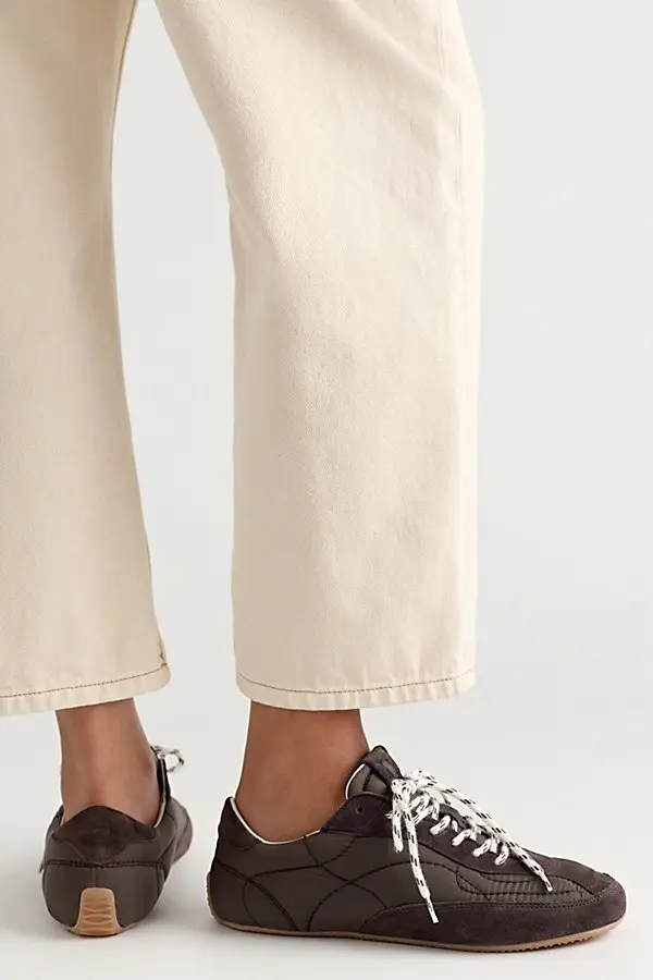 ALOHAS Tb.25 Sneakers With Nylon And Suede Details - Brown