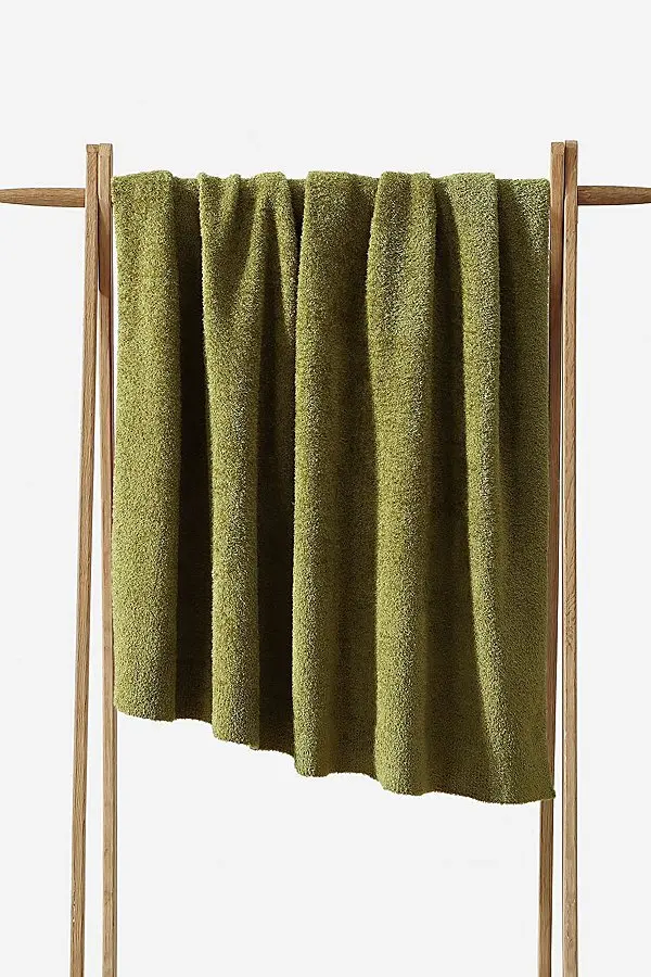 Free People Sunday Citizen Cloud Silque Throw - Cardamon Seed