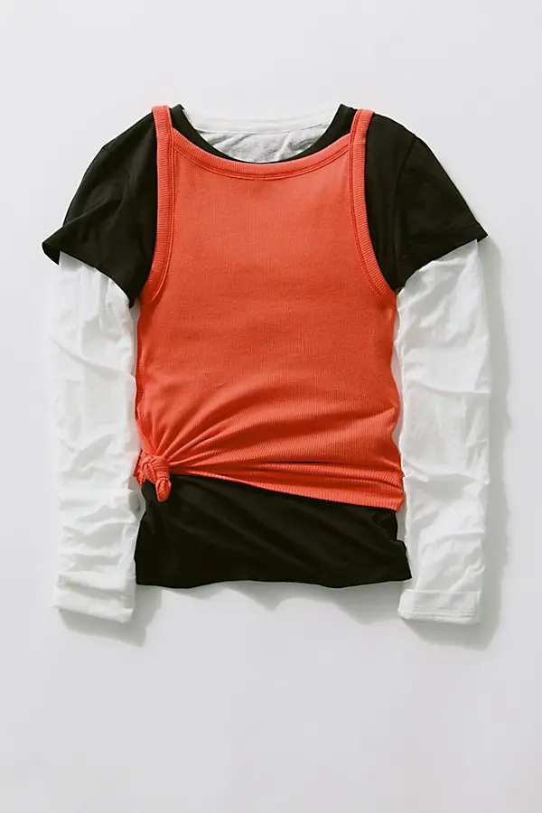 Free People Kit Reversible Tank Top - Southbeach