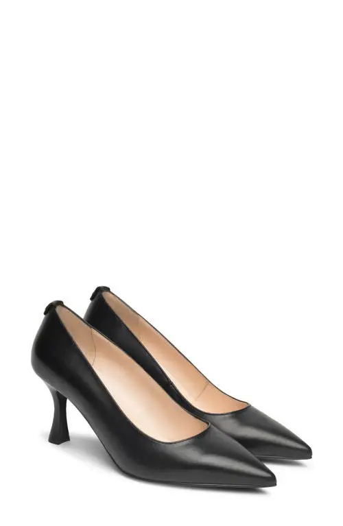 NEROGIARDINI Scalloped Leather Pump