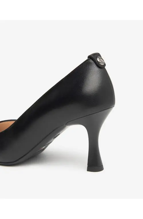 NEROGIARDINI Scalloped Leather Pump