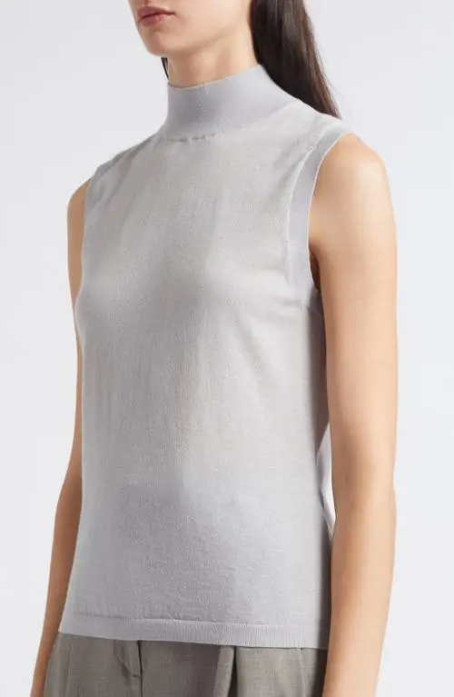 REISS Evelyn Funnel Neck Merino Wool Top