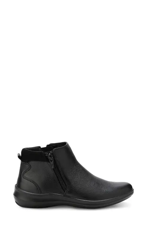 Eastland Winnow Leather Zip-up Bootie - Black