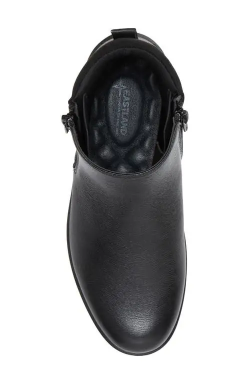 Eastland Winnow Leather Zip-up Bootie - Black