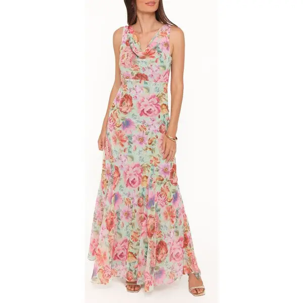 PETAL & PUP Yovana Floral Maxi Dress
