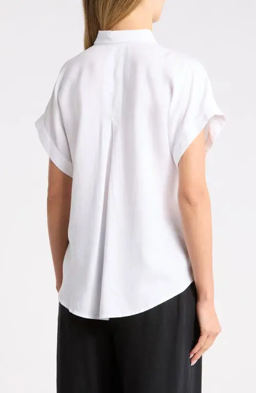 CLOTH & STONE Short Sleeve Button-up Shirt