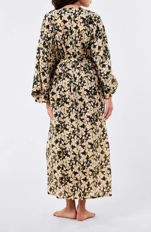 PAPINELLE Serena Kimono Maxi Robe