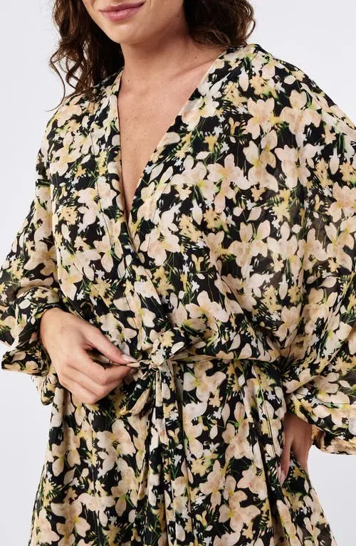 PAPINELLE Serena Kimono Maxi Robe