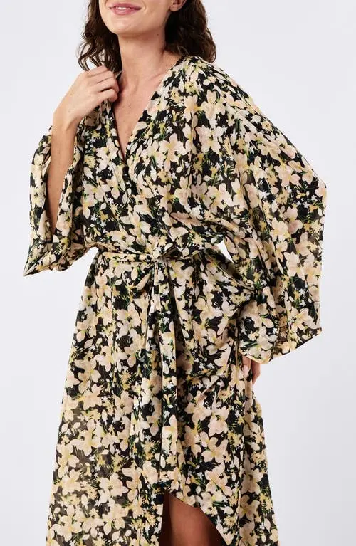 PAPINELLE Serena Kimono Maxi Robe