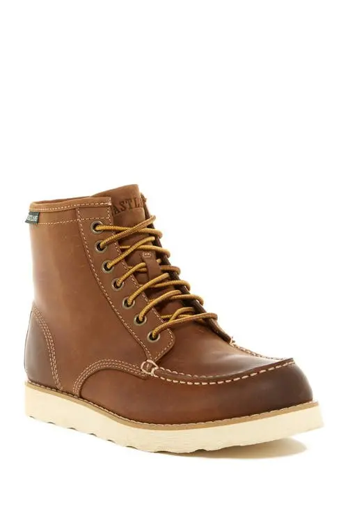 Eastland Lace-up Leather Boot - Peanut