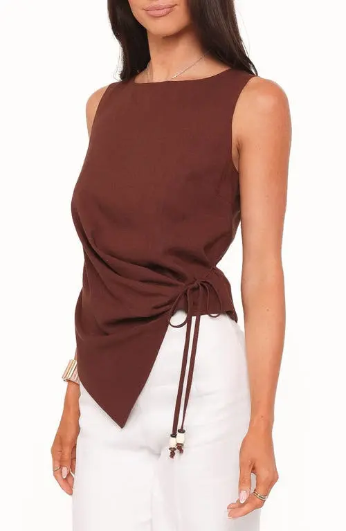 PETAL & PUP Heloise Side Tie Top