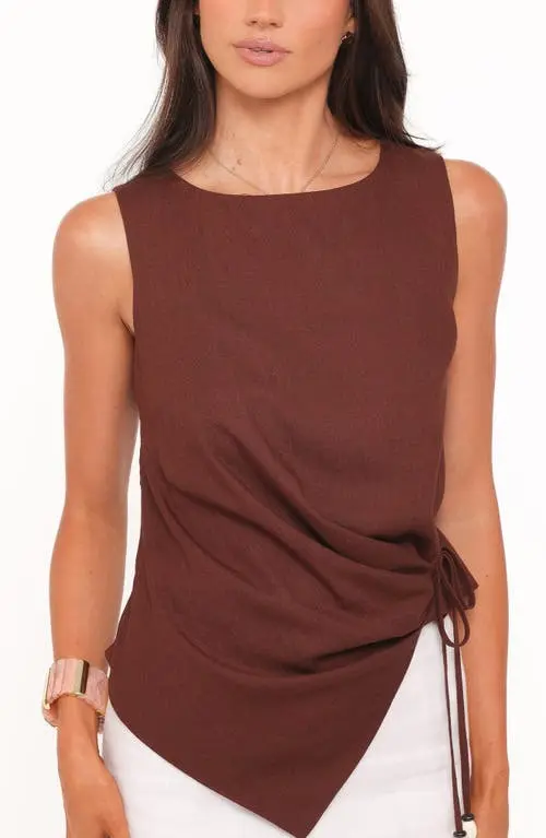 PETAL & PUP Heloise Side Tie Top