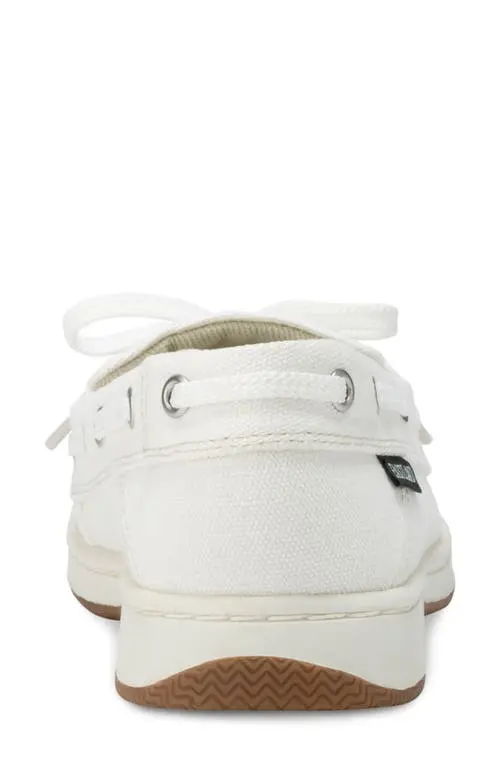 Eastland Sunset Boat Shoe - White