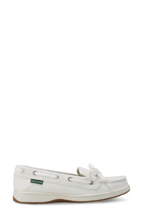 Eastland Sunset Boat Shoe - White