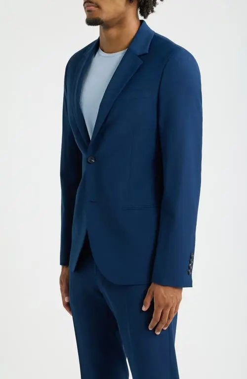 OPEN EDIT Wool Blend Sport Coat - Navy Pageant