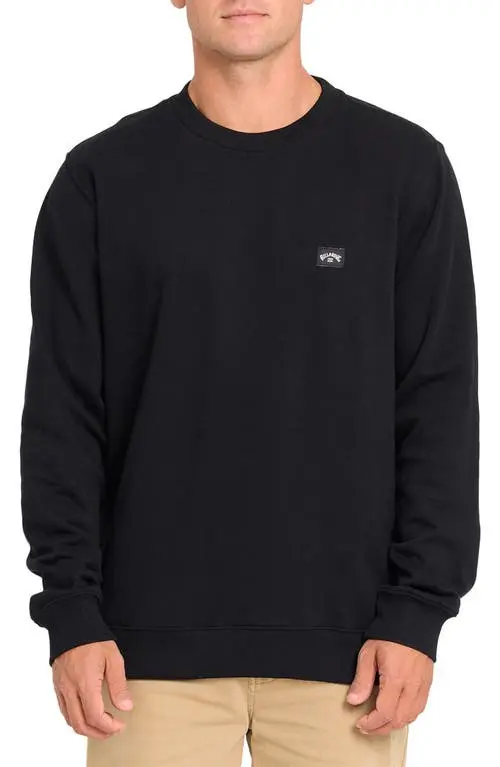 BILLABONG All Day Crewneck Sweatshirt - Black
