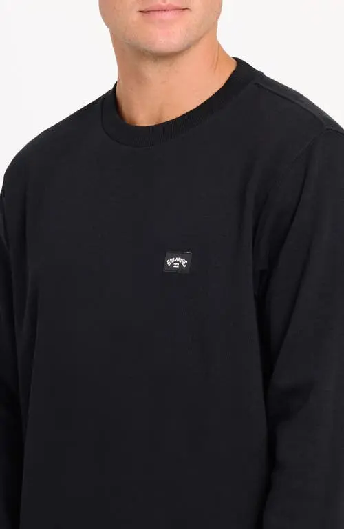 BILLABONG All Day Crewneck Sweatshirt - Black