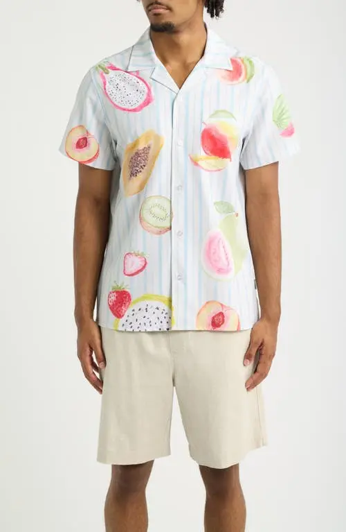 MAVRANS Freshly Picked Weekend Camp Shirt - Blue