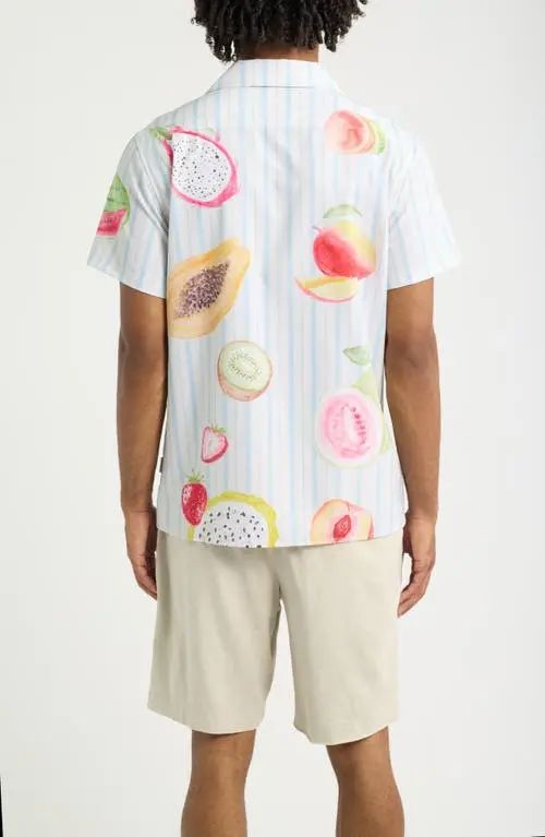 MAVRANS Freshly Picked Weekend Camp Shirt - Blue