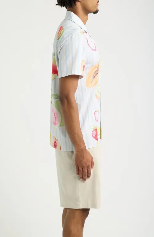 MAVRANS Freshly Picked Weekend Camp Shirt - Blue