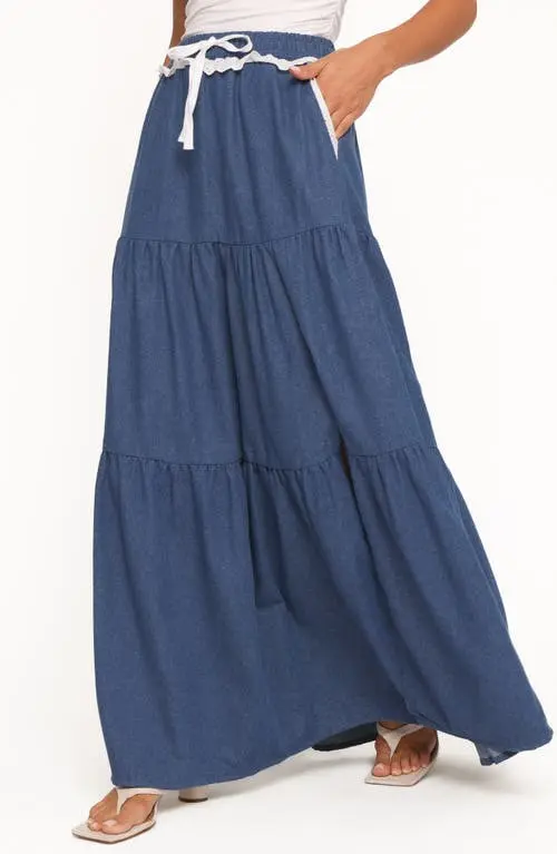 PETAL & PUP Scout Tiered Maxi Skirt