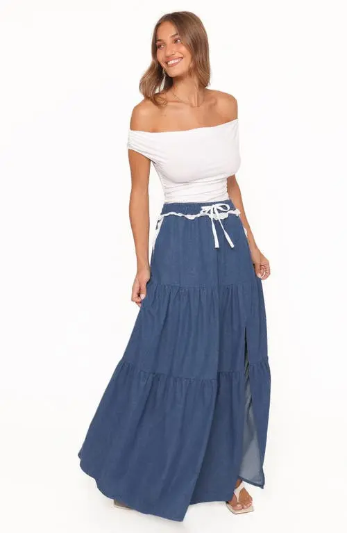 PETAL & PUP Scout Tiered Maxi Skirt