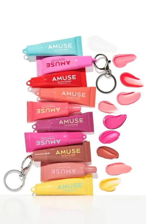 AMUSE Care & Tint Balm Keyring - 07 Ruby Berry