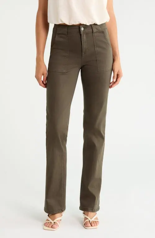 Sanctuary Insider High Waist Bootcut Jeans - Kalamata